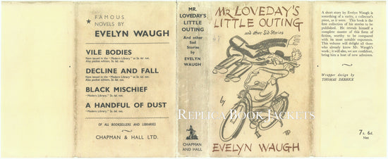 Waugh, Evelyn MR. LOVEDAY'S LITTLE OUTING 1st UK 1936 – Replica Book ...